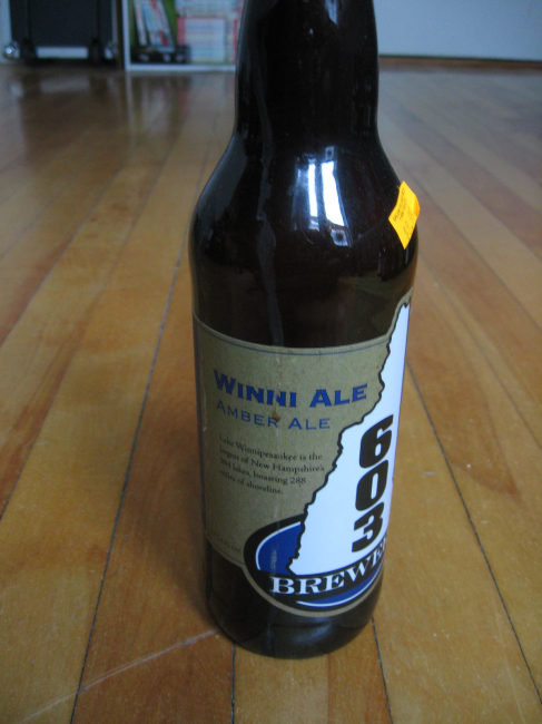 603 Brewery Winni Ale Amber Ale – Honest Booze Reviews