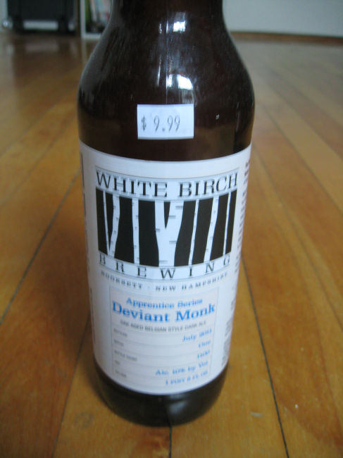 White Birch Deviant Monk Ale – Honest Booze Reviews