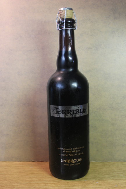 Unibroue Terrible Ale – Honest Booze Reviews