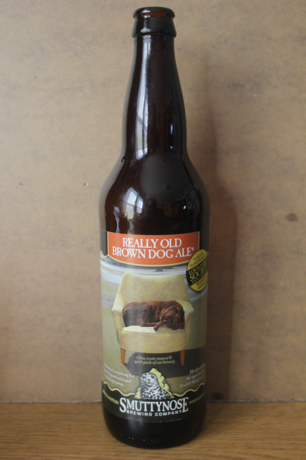 Smuttynose Really Old Brown Dog (Julio’s Whiskey Barrel Aged) – Honest ...
