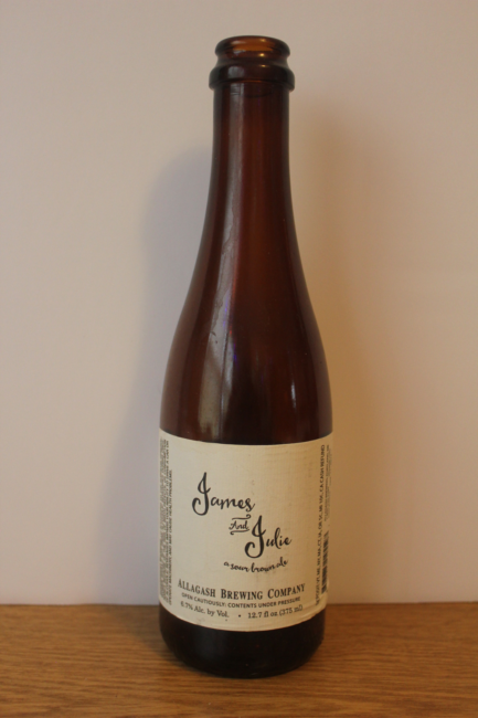 Allagash James and Julie Sour Brown Ale – Honest Booze Reviews