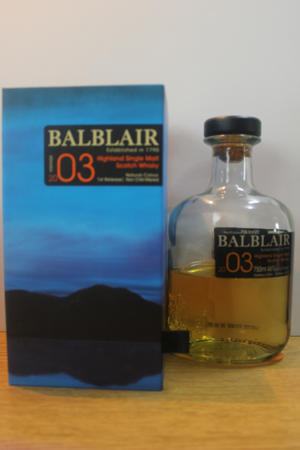 2003 Balblair Vintage Release Single Malt Scotch Whisky 750mL – Honest ...